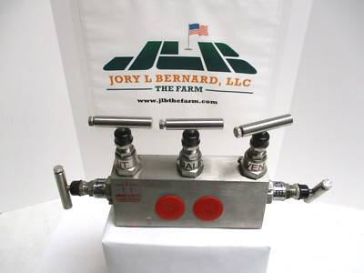OLIVER , 5-VALVE MANIFOLD , Y54S-AG-NA , GRAPHITE PACKING , 6000 PSI ...