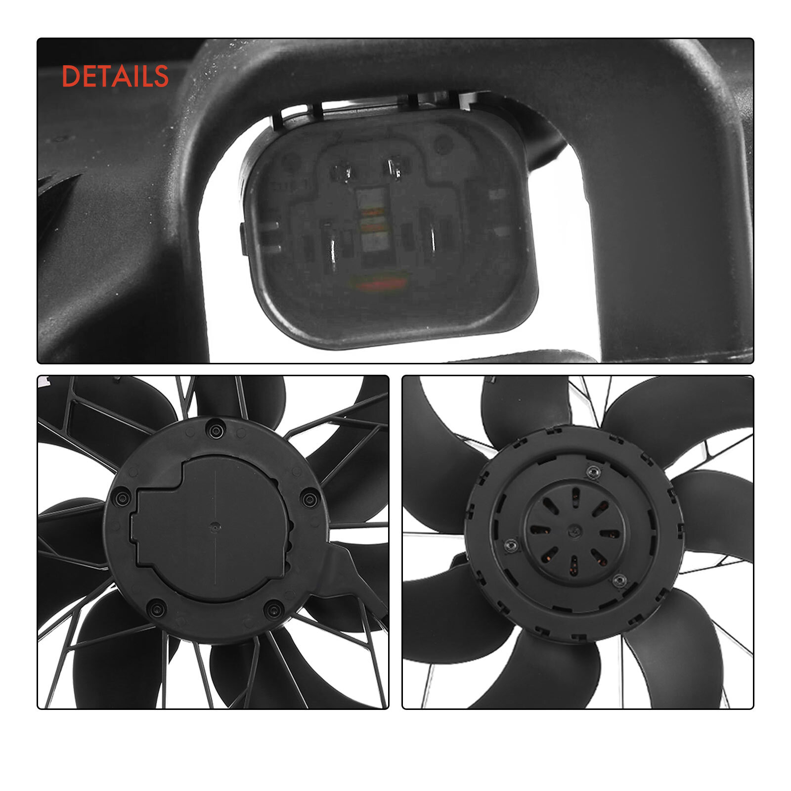 Radiator & Cooling Fan Assembly Kit for Mercedes-Benz W203/CL203 C230 ...