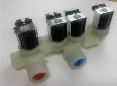 NEW GENUINE MIDEA 17438100007645 WATER INLET VALVE MLV45N1BWWC ...