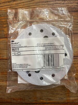 3M 5777 Hookit Soft Interface Pad, 05777, 6 x 1/2 x 3/4 inch (3M-05777 ...