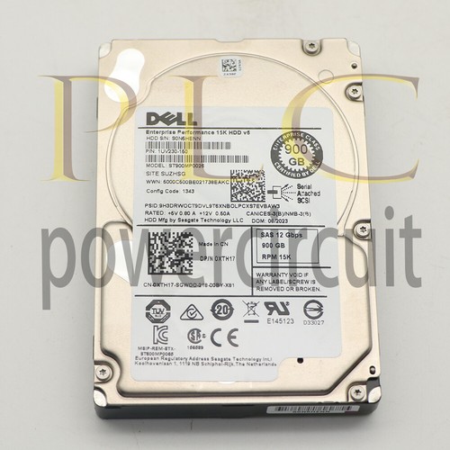 1PCS NEW XTH17 0XTH17 900GB 15K 2.5" 12Gbps HDD v6 ST900MP0026 #A6-22 ...