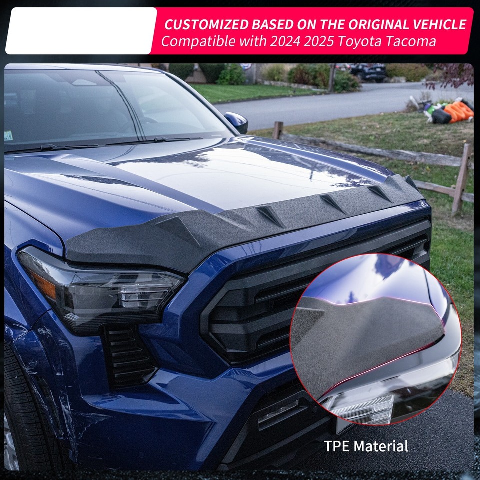 Hood Protector For 2024 2025 Toyota Tacoma /4Runner Hood Shield Bug ...