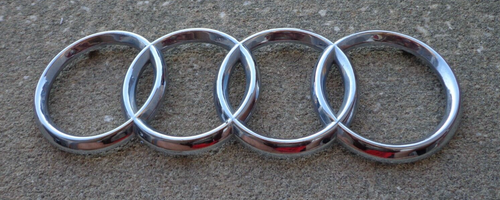 Audi grill emblem badge decal logo front grille A6 2.0T OEM Genuine ...