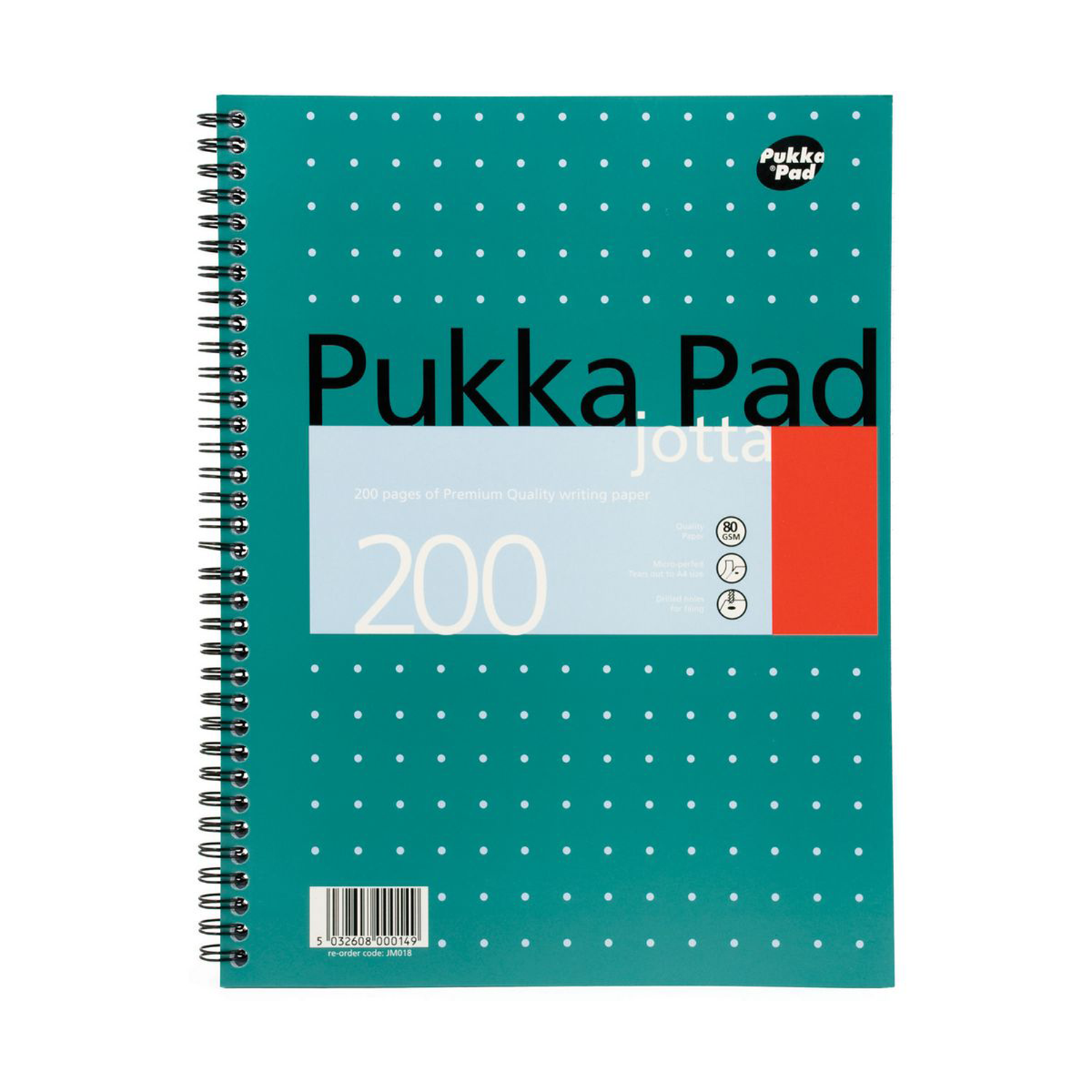 Pukka Pad Metallic A4 A5 A6 Jotta Ruled Notebook 200 Page 80gsm Quality ...