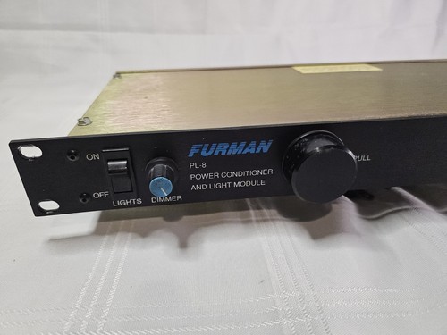 Furman PL-8 Rack Linear AC Power Conditioner 120V W Lights Fully Tested ...