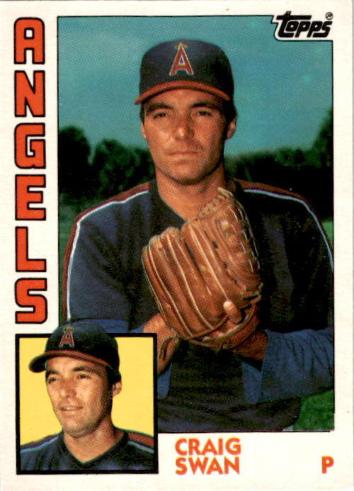 1984 Topps Traded #116T Craig Swan California Angels | eBay