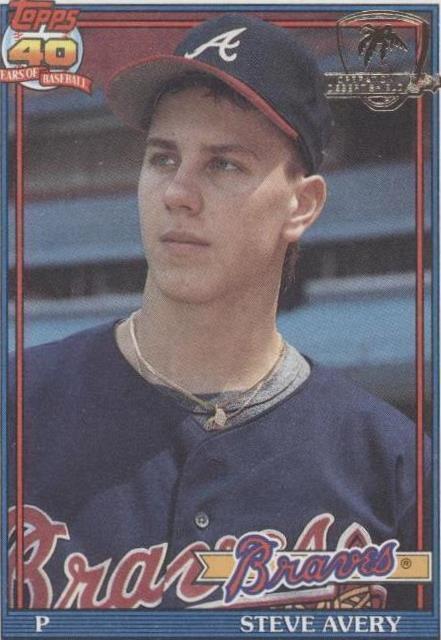 1991 Topps - Steve Avery #227 Operation Desert Shield for sale online ...