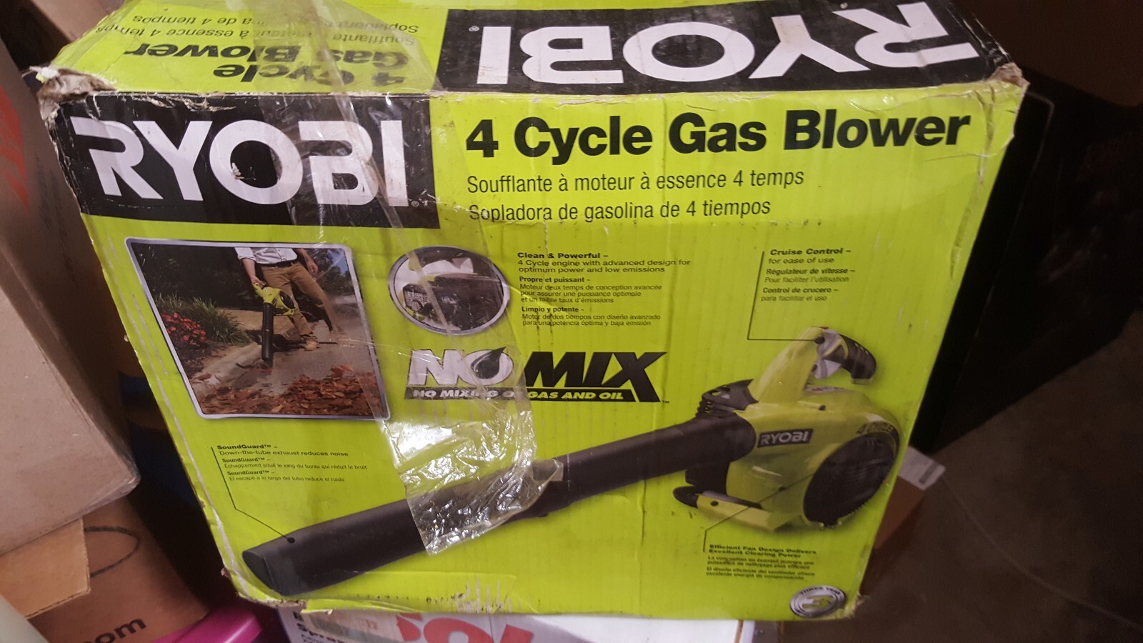 RYOBI RY09466A handheld Gas 4 cycle Leaf Blower | eBay