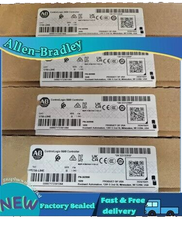 NEW Factory Sealed Allen Bradley 1756-L84E ControlLogix 5580 Controller ...