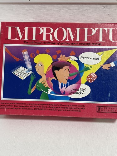 Impromptu Team Challenge Board Game by Murphett Regency | eBay Australia