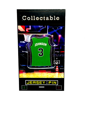 Boston Celtics Dennis Johnson jersey lapel pin-RETRO Classic C's ...
