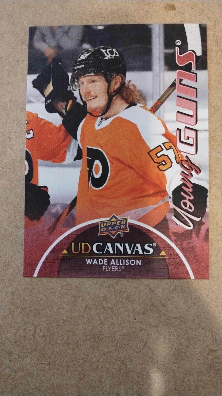 2021-22 Upper Deck Series 1 - UD Canvas Young Guns #C95 Wade Allison ...