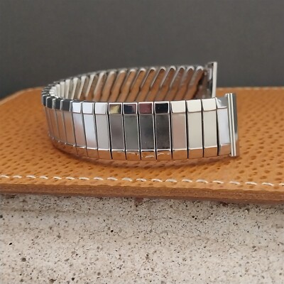 17.2mm Lenox USA Stainless Steel Classic Stretch nos 1960s Vintage ...