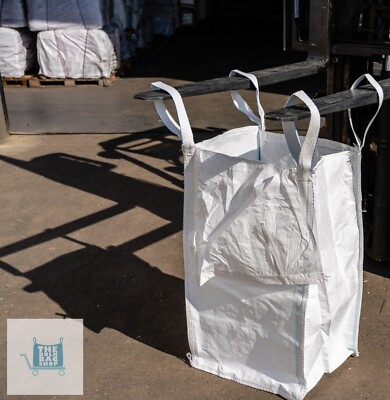 Barrow Bag - 50x50x90cm Top Flap, Flat Base (250kg 5:1) | eBay