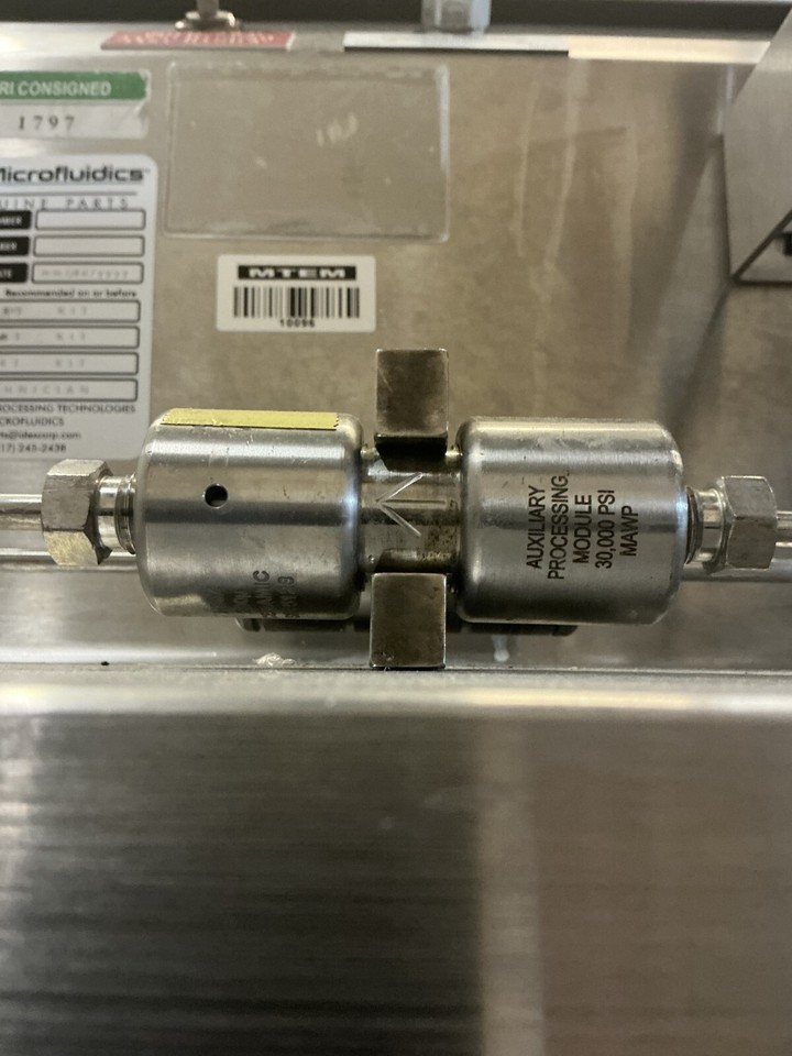 Microfluidics M-110EH-30 Microfluidizer - Used in Excellent Condition ...