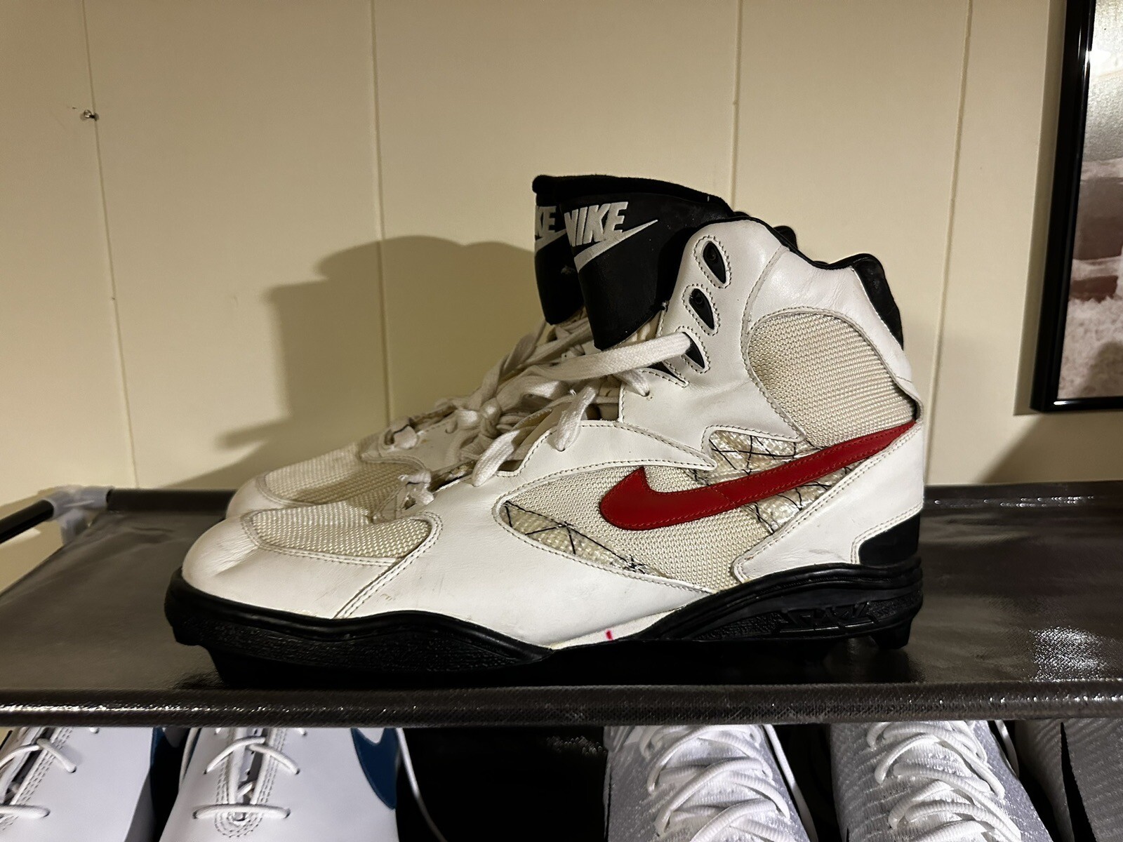 Nike Vintage 1993 Never Worn Pro Turf Football Cleats Men's Size 15 US ...