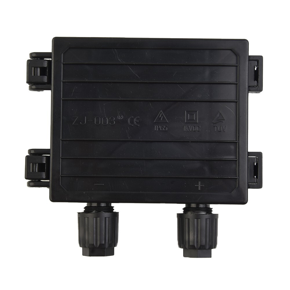 1x PV Solar Junction Box Junction Box 2 Diodes For Solar Panel 50W-120W ...