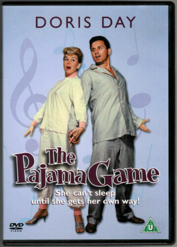 PAJAMA GAME DVD Doris Day Pyjama Brand New Pijame pyjama Movie Film UK ...