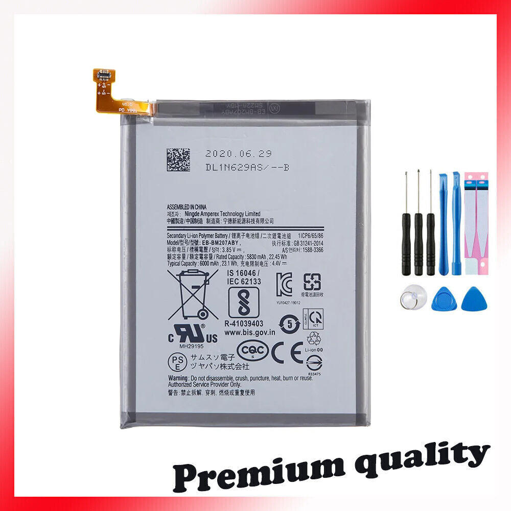 For Samsung Galaxy M21 M215F SM-M215F/DSN Battery EB-BM207ABY ...