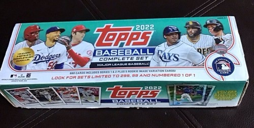 2022 Topps Baseball Complete Set including 3RC’s, 5RC variations, 5 ...