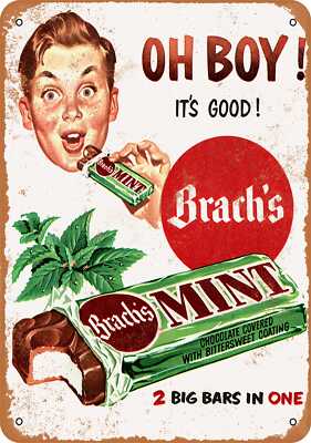 METAL SIGN - 1951 Mint Candy Bar - Vintage Look Reproduction | eBay