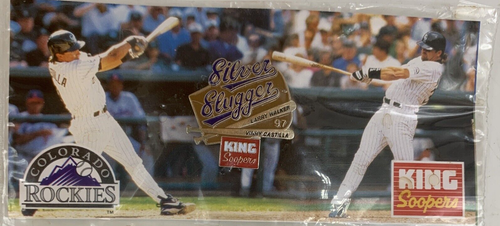 Colorado Rockies Silver Slugger Pin Larry Walker Vinny Castilla 1998 ...