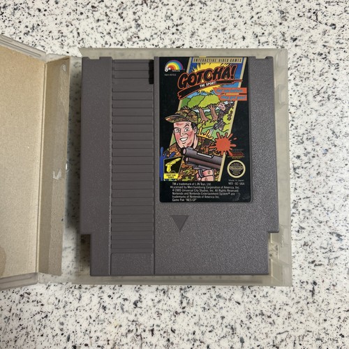 Gotcha! The Sport 1985 NES Video Game Cartridge with Manual. | eBay