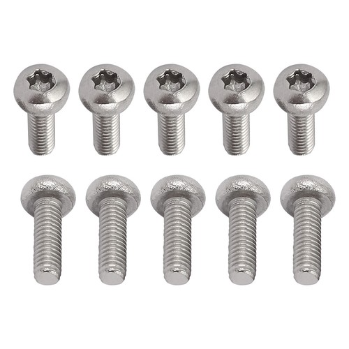 50Pack M2.5x8mm Pan Head Torx Screws 304 Stainless Steel Torx Fasteners ...