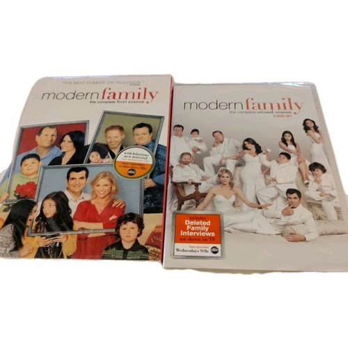 MODERN FAMILY - DVD SET Seasons 1 & 2- NEW Sealed 7 Discs 48 Episodes ...