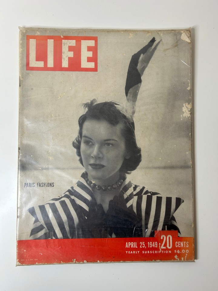 VINTAGE Original Life Magazine, April 25, 1949 | eBay