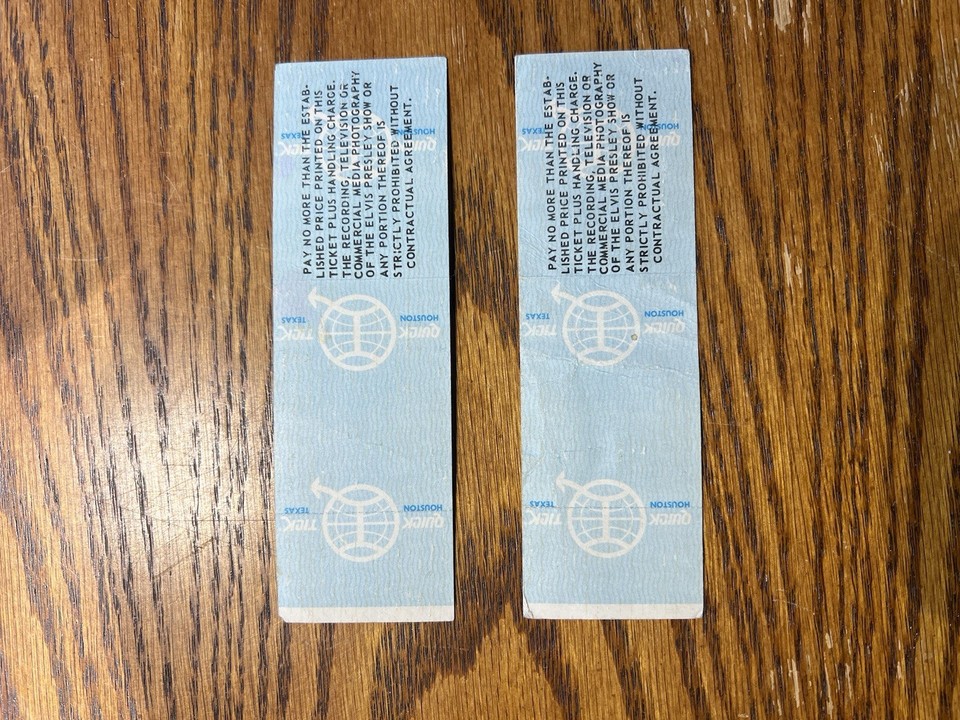 Elvis Tickets | eBay