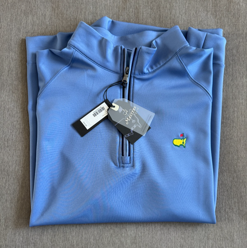 Masters Tech 1/4 Zip Pullover - Large (LG) - Blue - Authentic - Brand ...
