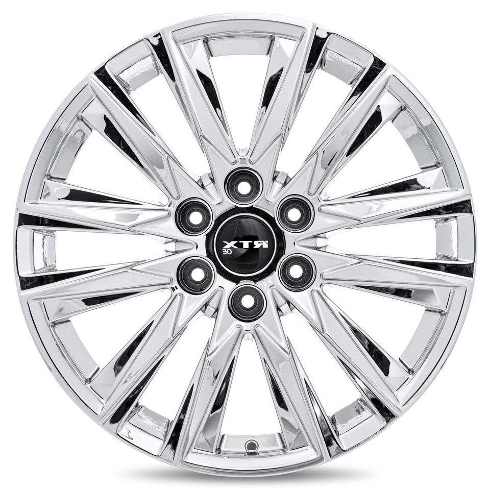 20 Inch Chrome Alloy Wheel Rim for Chevrolet Silverado 1500, RTX 83135 ...