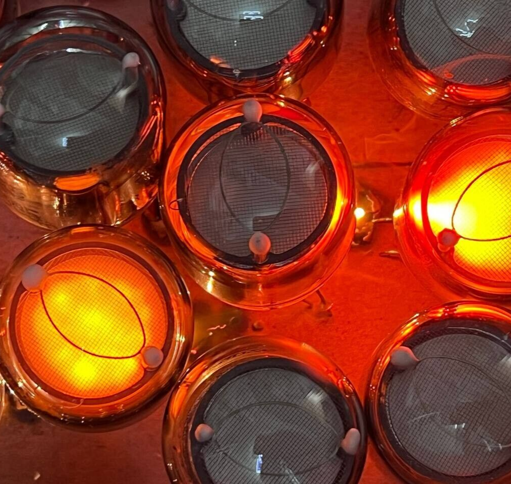 50 pieces of vintage dot nixie tubes IN-28 unsoldered tested | eBay