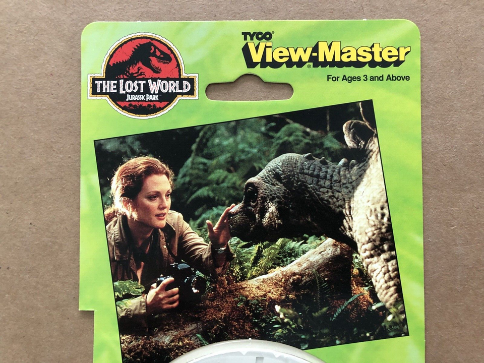 Vintage 1997 LOST WORLD JURASSIC PARK Tyco View-Master 3-D Reels NOC | eBay