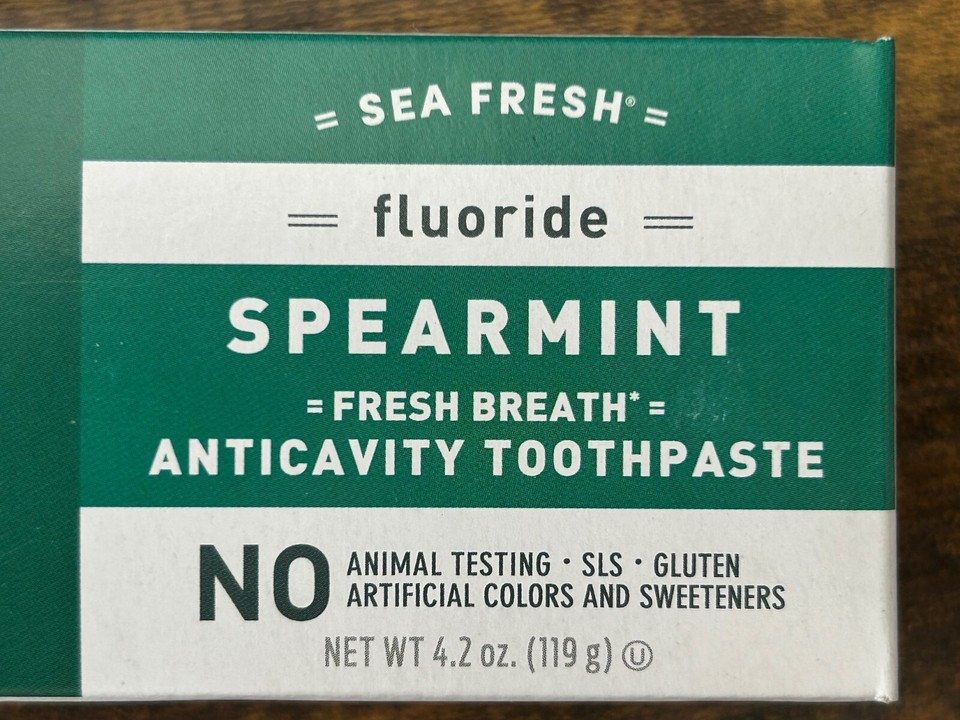 Jason Natural Powersmile Spearmint Toothpaste with Fluoride 3 Pack Ex 04/30/25 | eBay