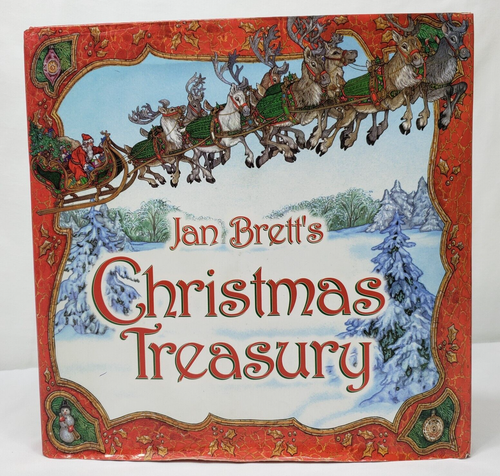 Jan Brett's Christmas Treasury Book Hardcover Storybook 7 Holiday ...