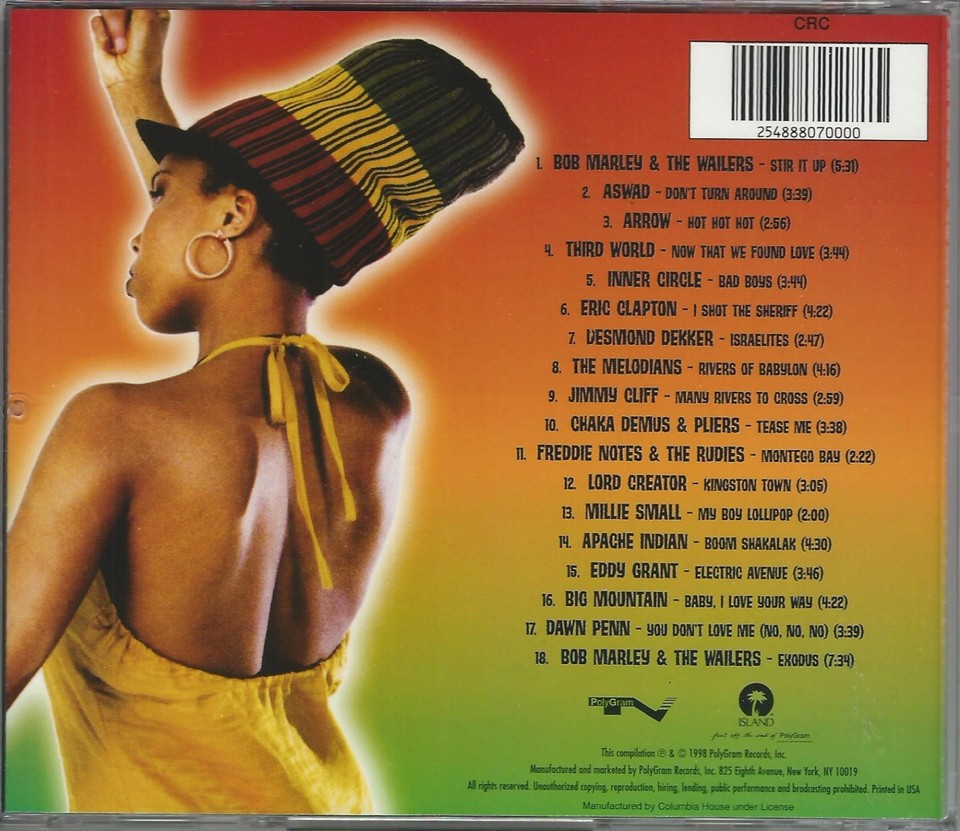 Music CD Pure Reggae | eBay