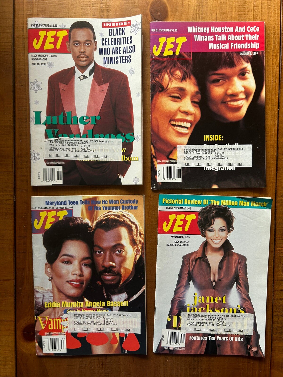 Vintage Jet Magazine Lot of 4 2000s | eBay