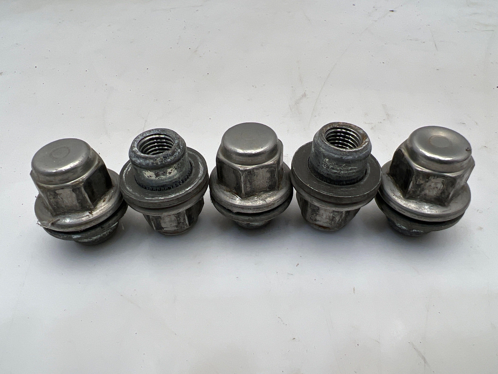 Toyota Alloy Wheel Lug Nut Set (5) Acorn Type Fits Camry Corolla OEM ...
