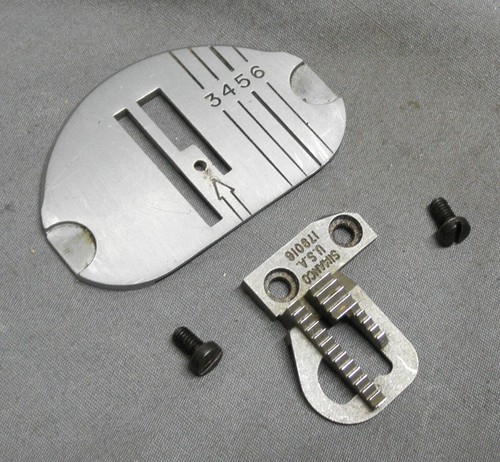 Vintage Singer 404 Sewing Machine Graduated Needle Plate w Arrow 179015 ...
