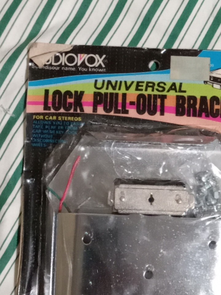 -*{J83} Vintage Universal Lock CB Radio Pull-out Bracket (J83) | eBay