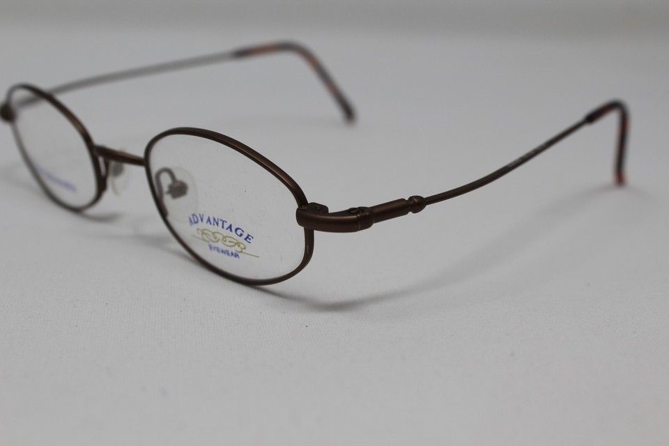 Vintage NOS Advantage Eyewear Retro Metal Eyeglasses Frames Rare 90's ...