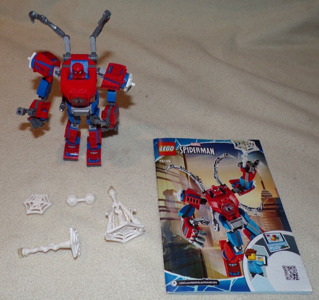 Lego Set Number 76146, Spider-Man Mech, Used, Complete | eBay