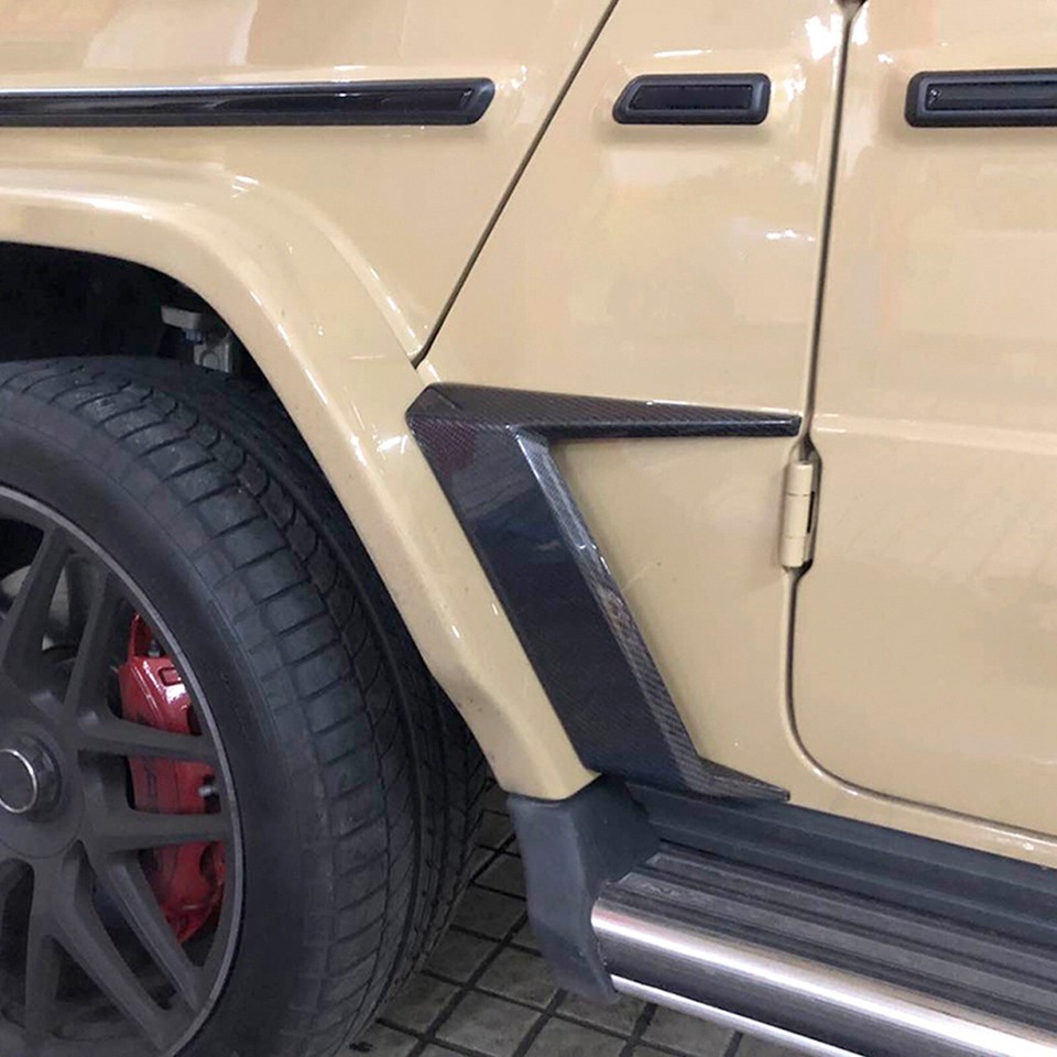 Real Carbon Side Fender Vent Trim For Mercedes-Benz G Class W463 W464 ...