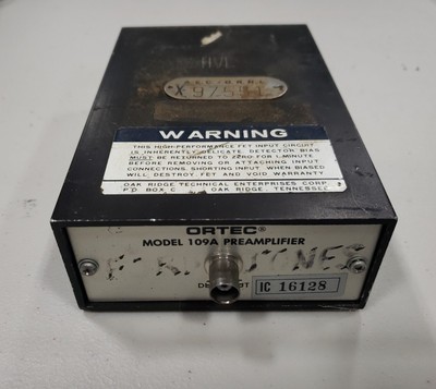 Ortec Model 109A Preamp Preamplifier Charge Sensitive Amplifier CSA | eBay