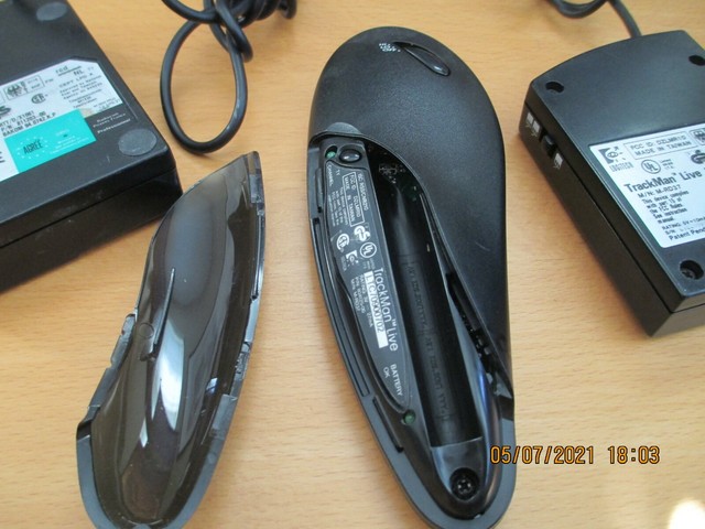 MRD37 Logitech Trackman Live Wireless Mouse Receiver for sale online | eBay