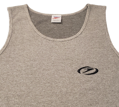 Vintage Speedo Tank Top Men's Size Large Embroidered Logo Gray Made in ...