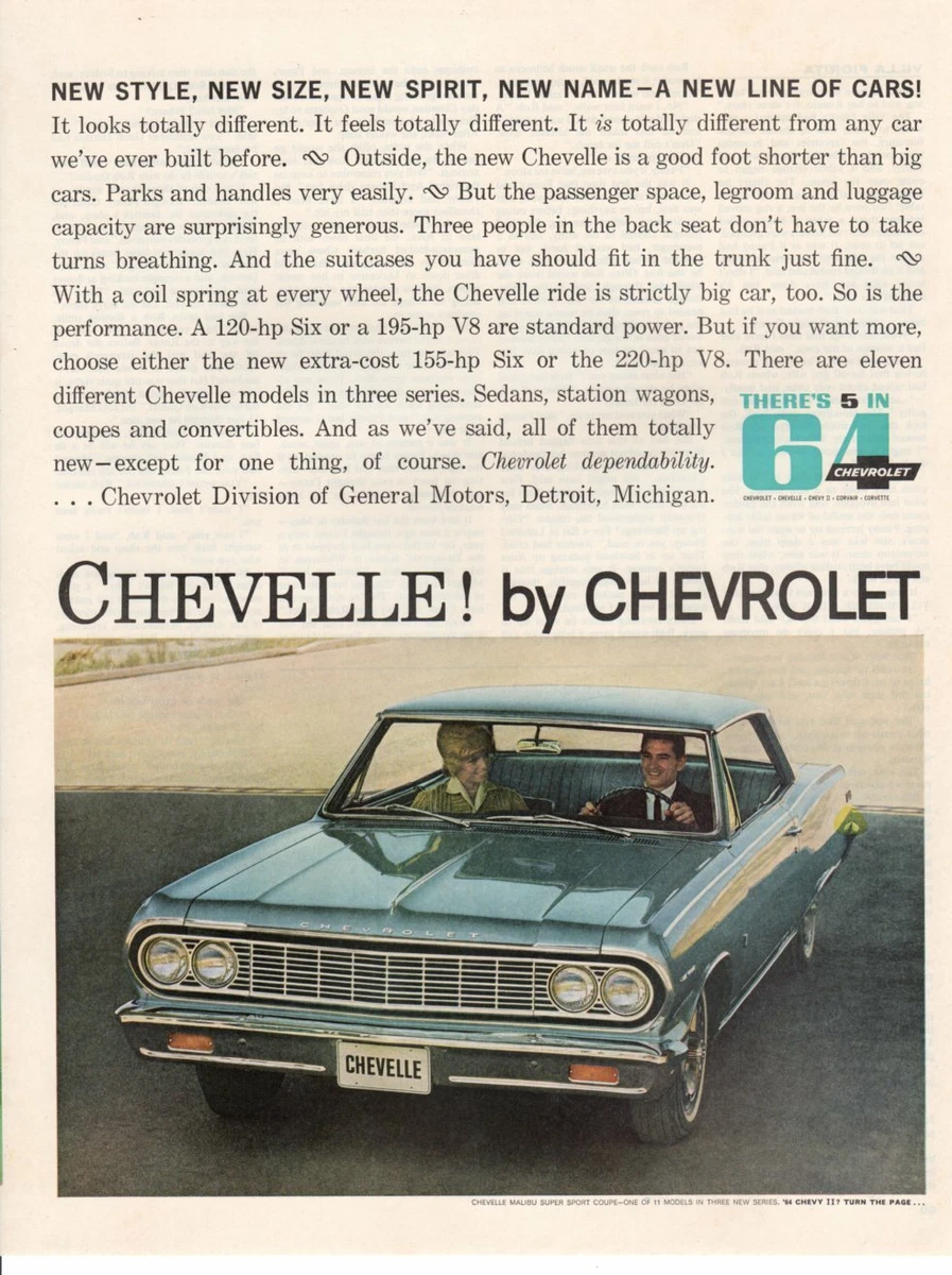 1964 Chevelle Ads