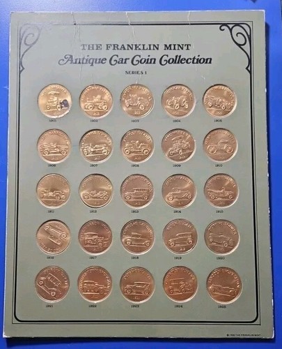 The Franklin Mint Antique Car Coin Collection, Series (MT.#10057) | eBay